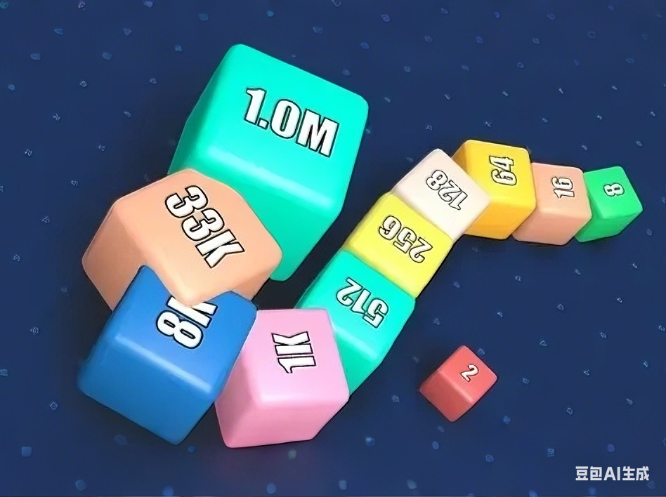 Cubes 2048 — Play Cubes 2048 Online (3D Merge Puzzle)